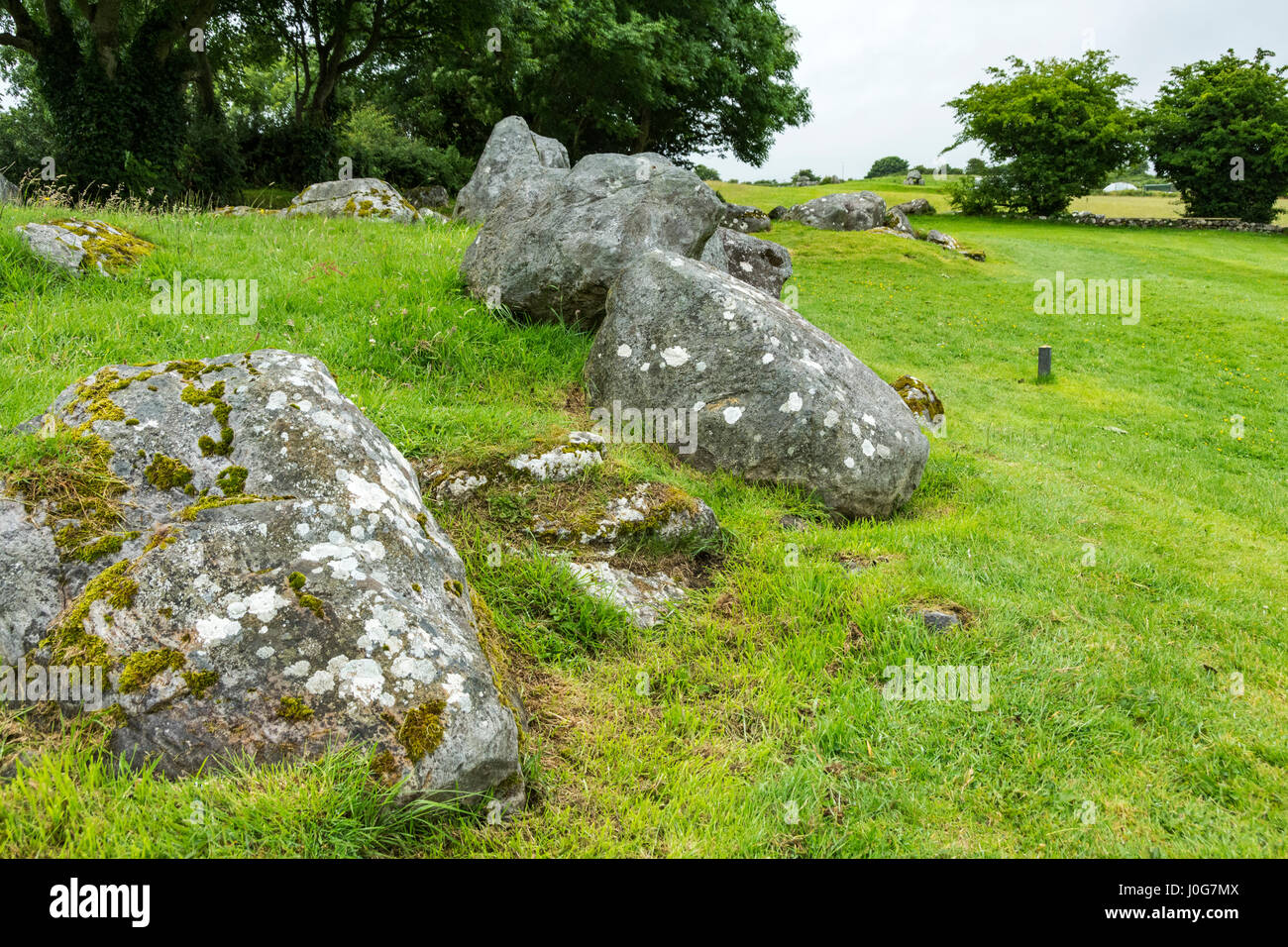 Carrowmore megalithic passage tomb complex hi-res stock photography and ...