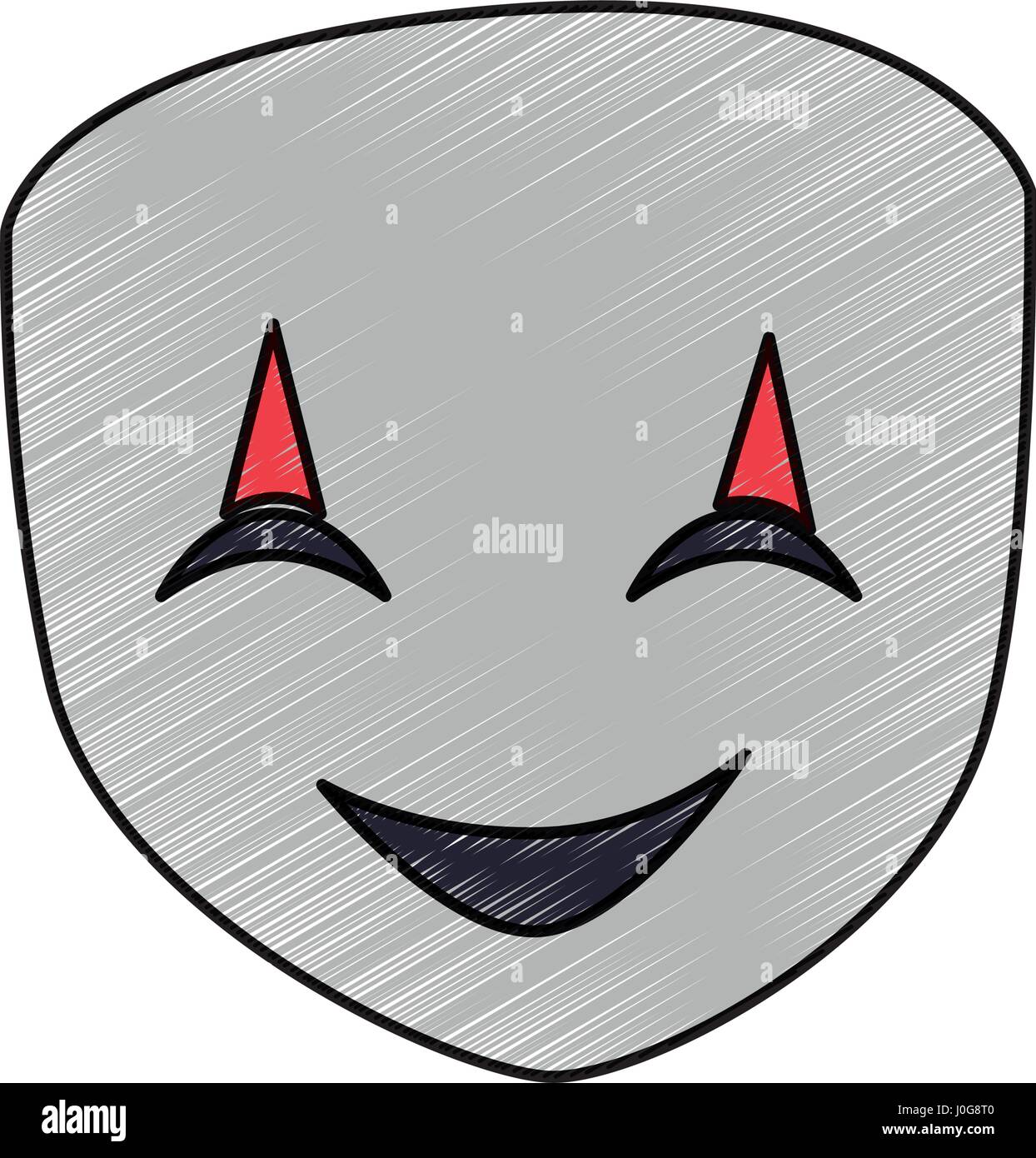 theatre mask smiling Stock Vector Image & Art - Alamy