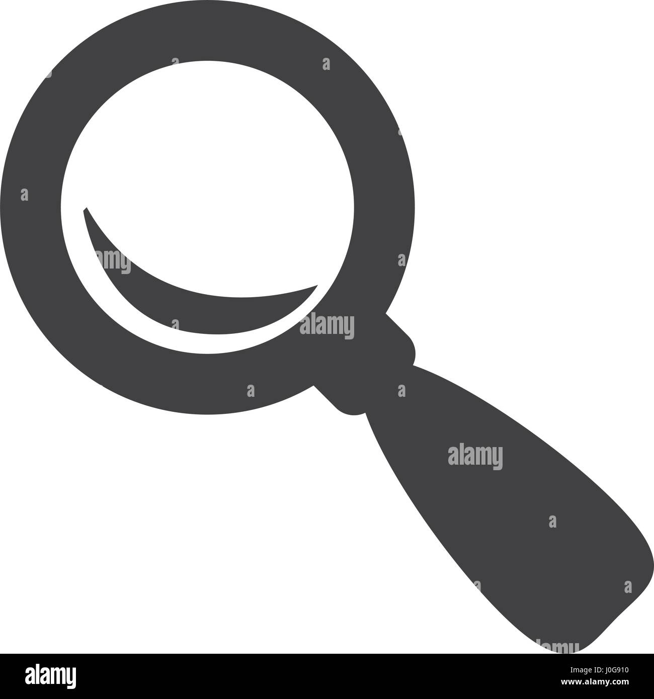 Lupe magnifying glass Stock Vector Image & Art - Alamy