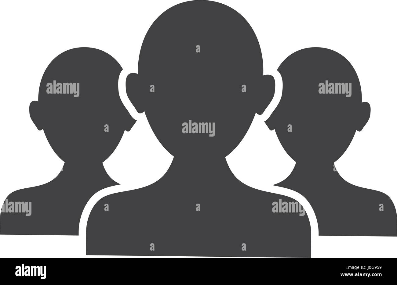 Silhouette male stand up Stock Vector Images - Alamy