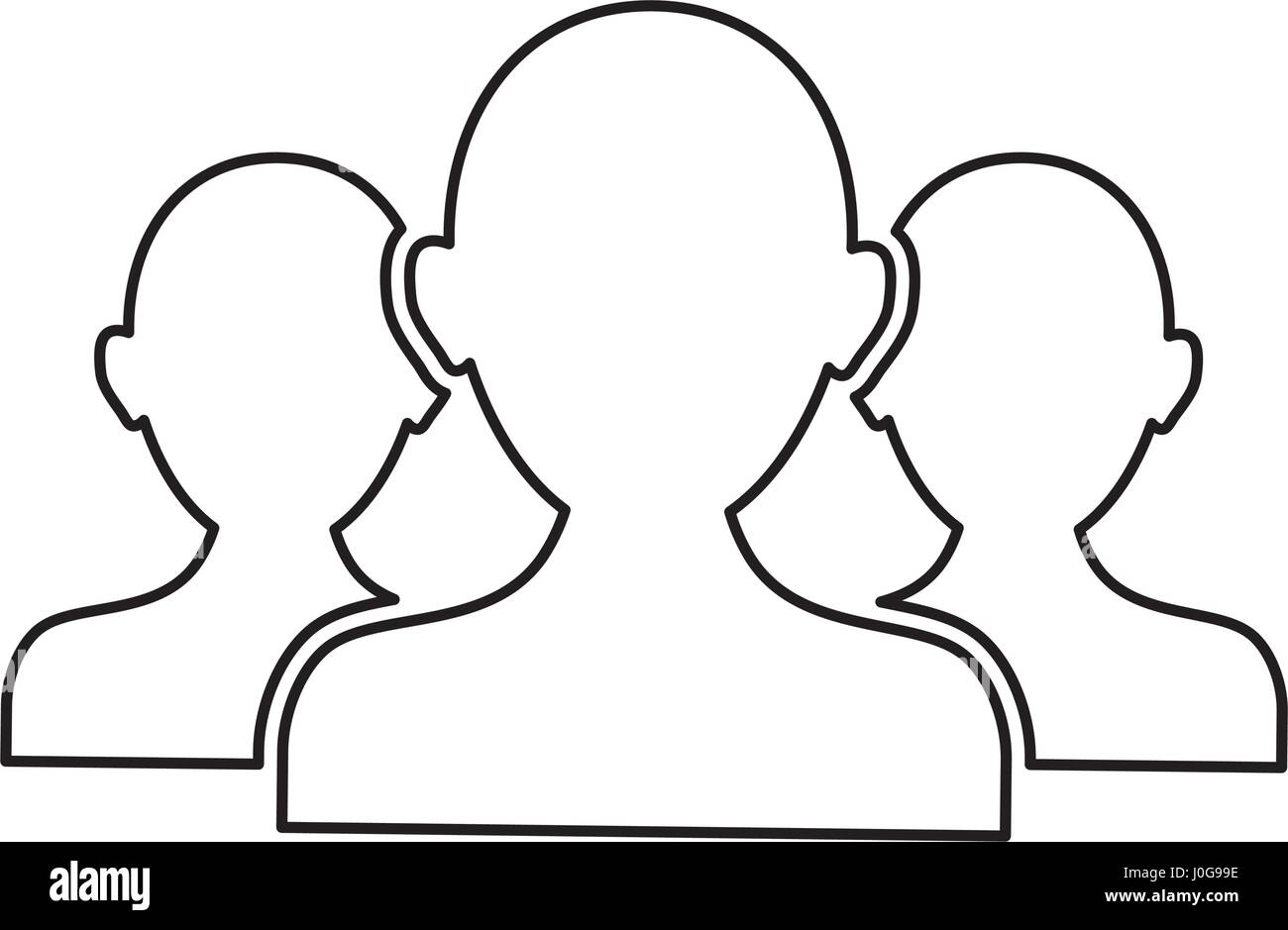 Silhouette male stand up Stock Vector Images - Alamy