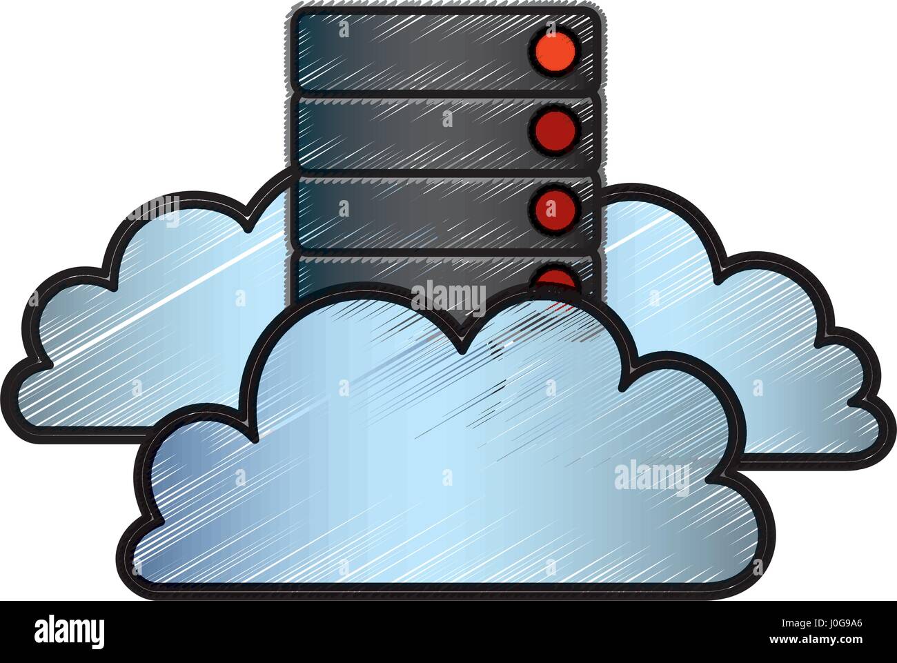 Cloud computing technology Stock Vector Image & Art - Alamy