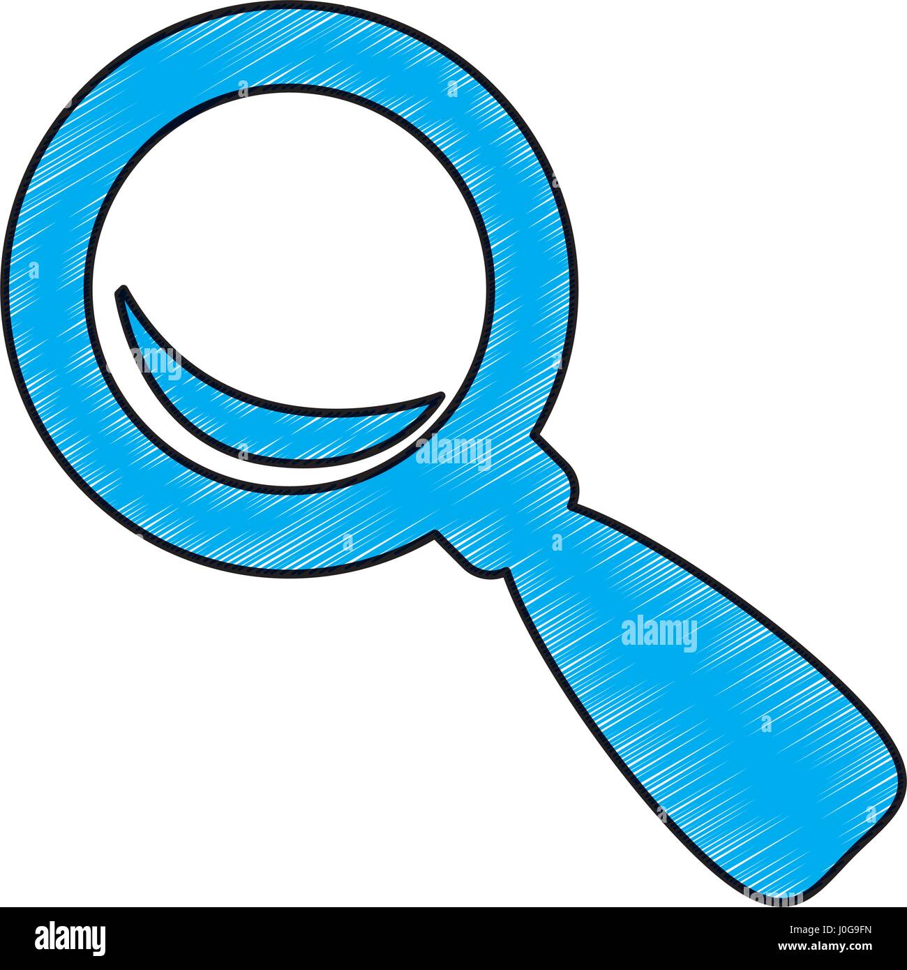 Lupe magnifying glass Stock Vector Image & Art - Alamy