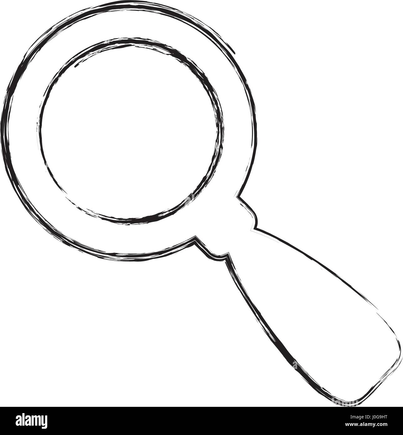 Lupe magnifying glass Stock Vector Image & Art - Alamy