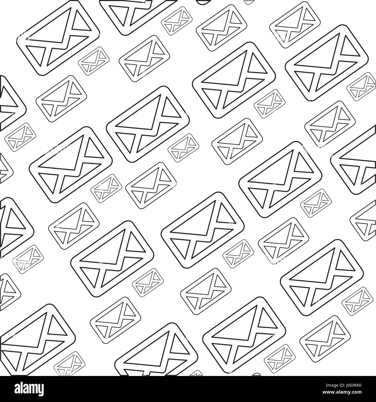 Email or mail symbol Stock Vector Image & Art - Alamy