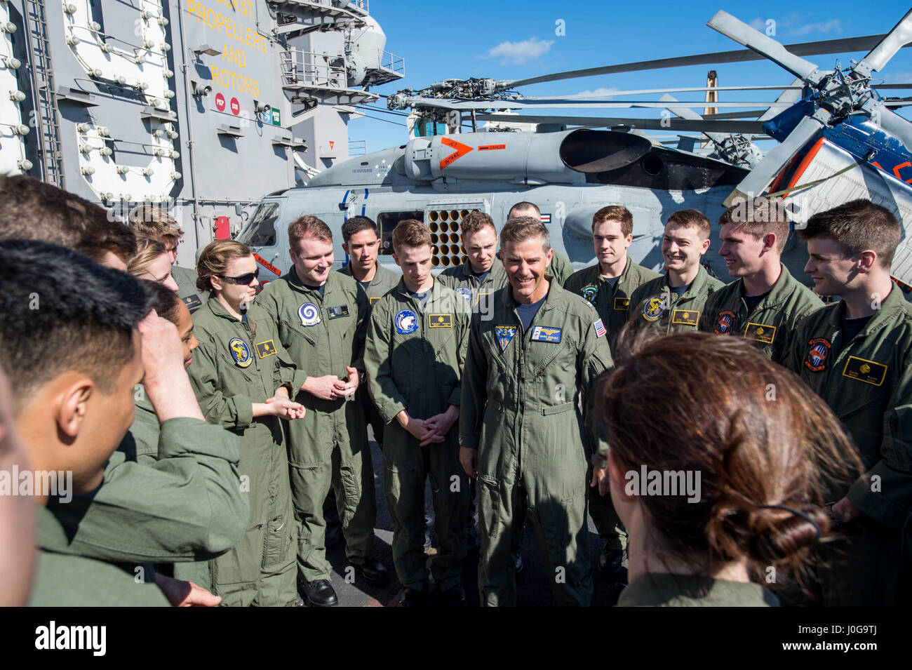 170401-N-OS569-142 ATLANTIC OCEAN (April 1, 2017) Capt. Marc Miguez ...