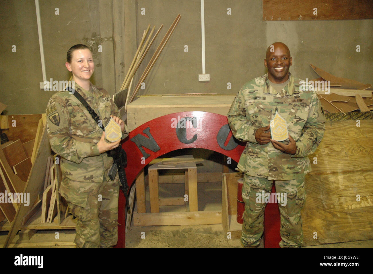 Command Sgt. Maj. Ronald Smith, the command sergeant major of the 29th ...