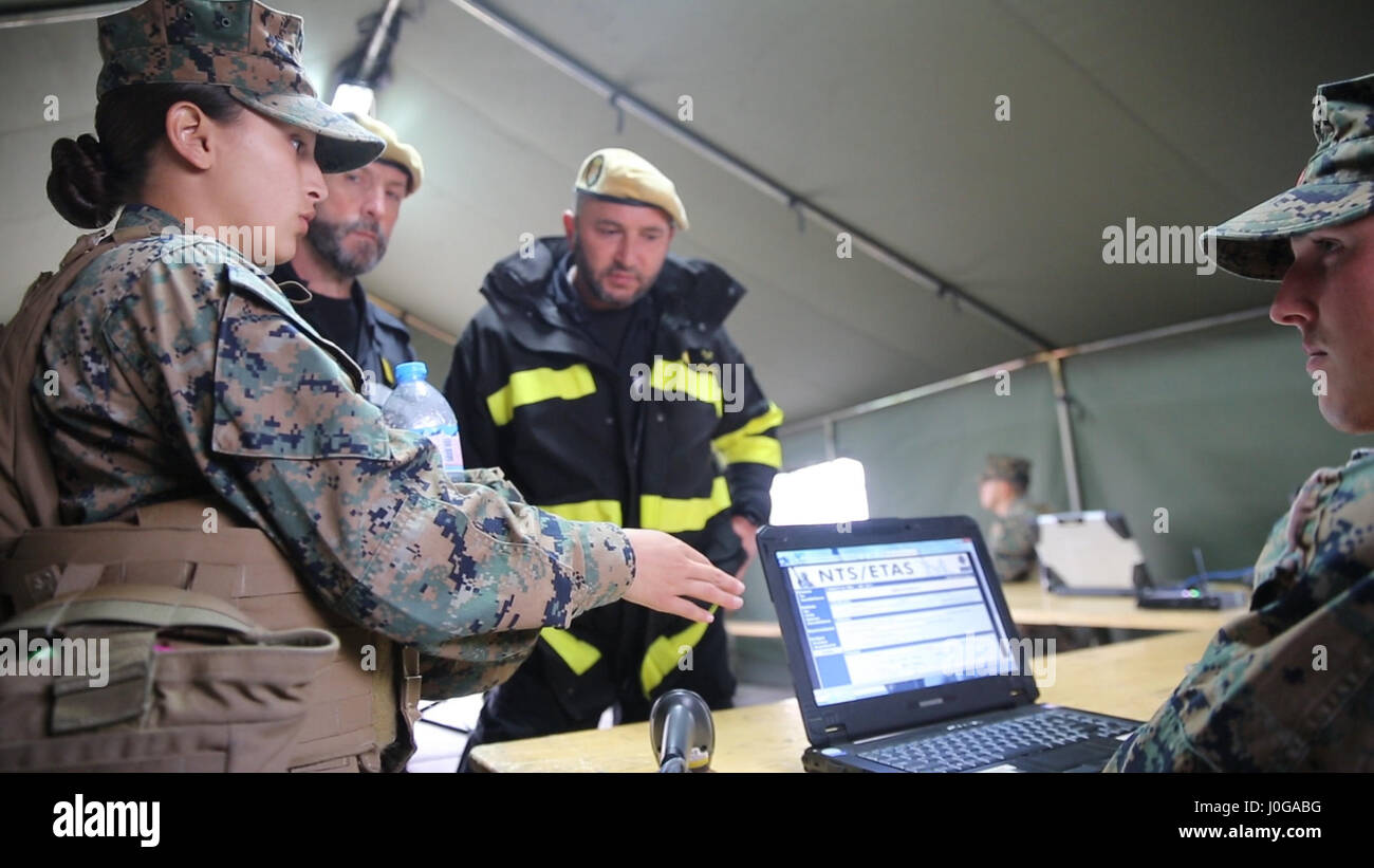 Noncombatant evacuation operations tracking system hi-res stock ...