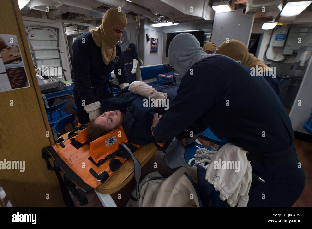 Simulated casualty during general hi-res stock photography and images ...