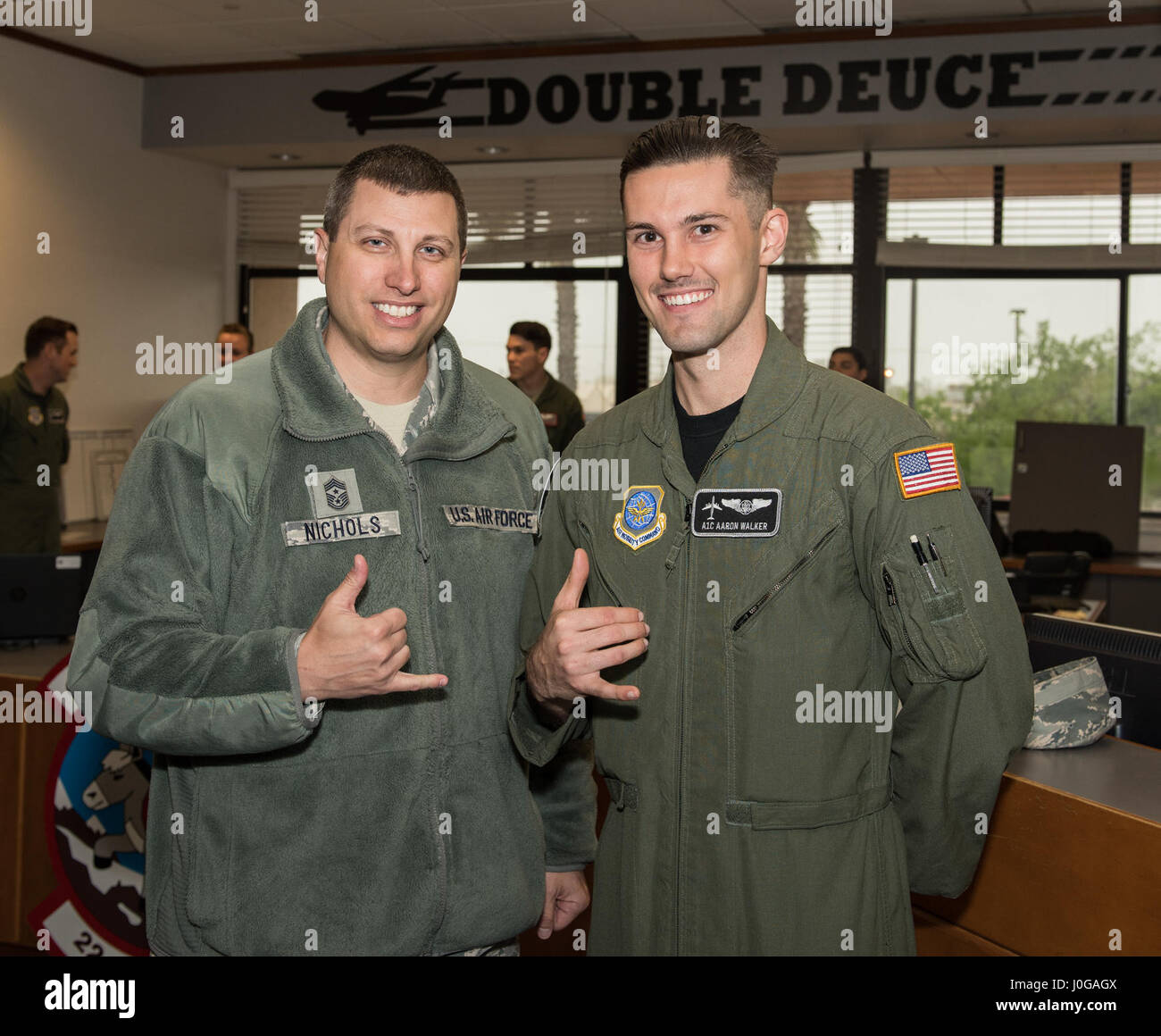 Chief Master Sgt. Steve Nichols, 60 Air Mobility Wing command chief and ...