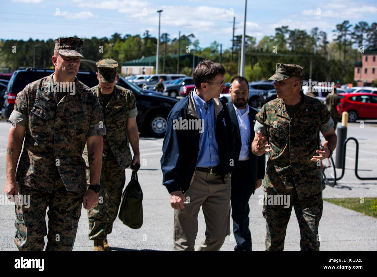 Senior Navy leadership visits MCAS Cherry Point and MCAS New River to ...