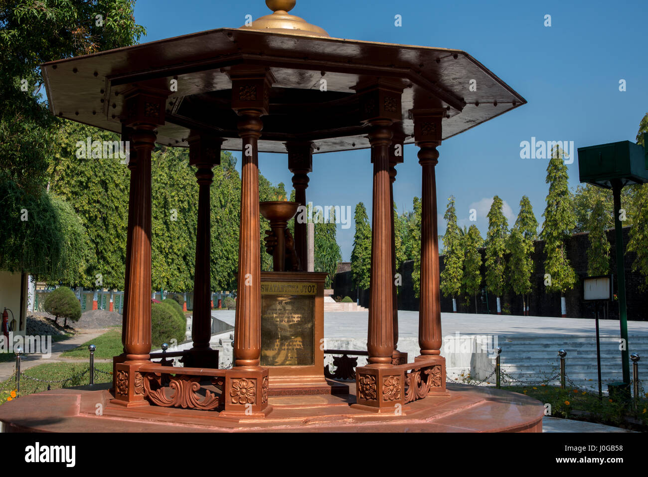 India, South Andaman Island, Port Blair. Infamous Cellular Jail ...