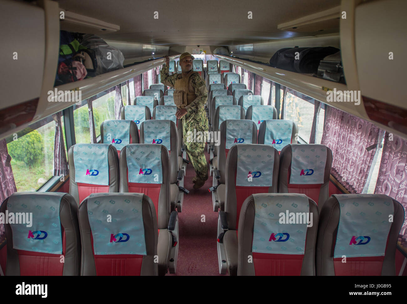 U.S. Coast Guard Maritime Enforcement 1st Class Terrence Gray, assigned ...