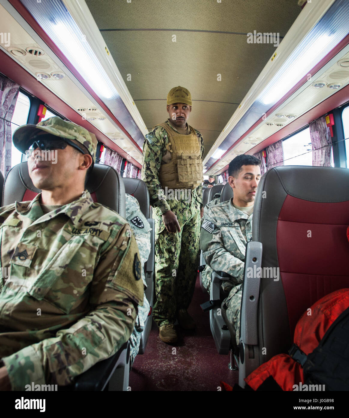 U.S. Coast Guard Maritime Enforcement 1st Class Terrence Gray, assigned ...