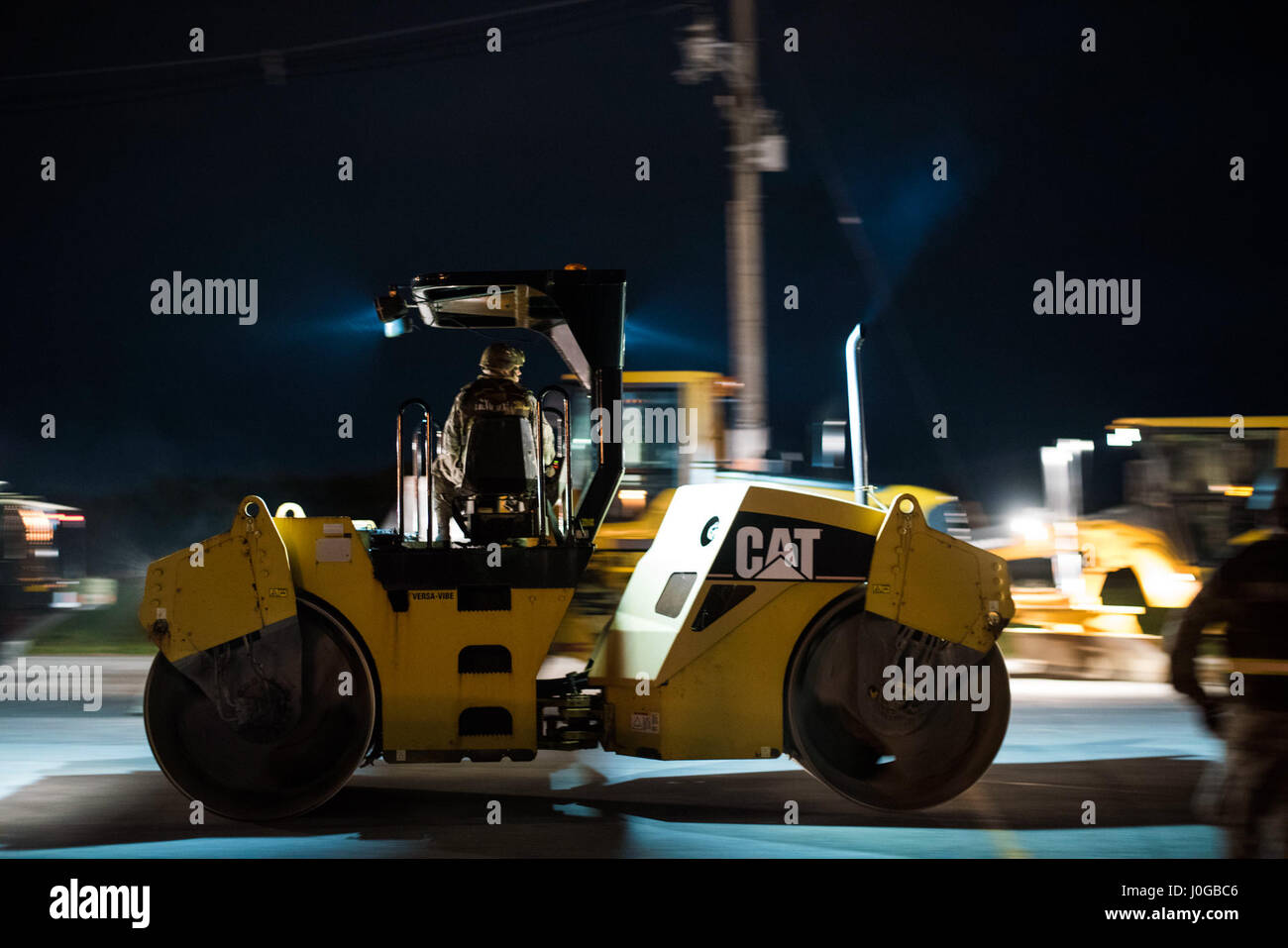 Airfield damage repair equipment hi-res stock photography and images ...