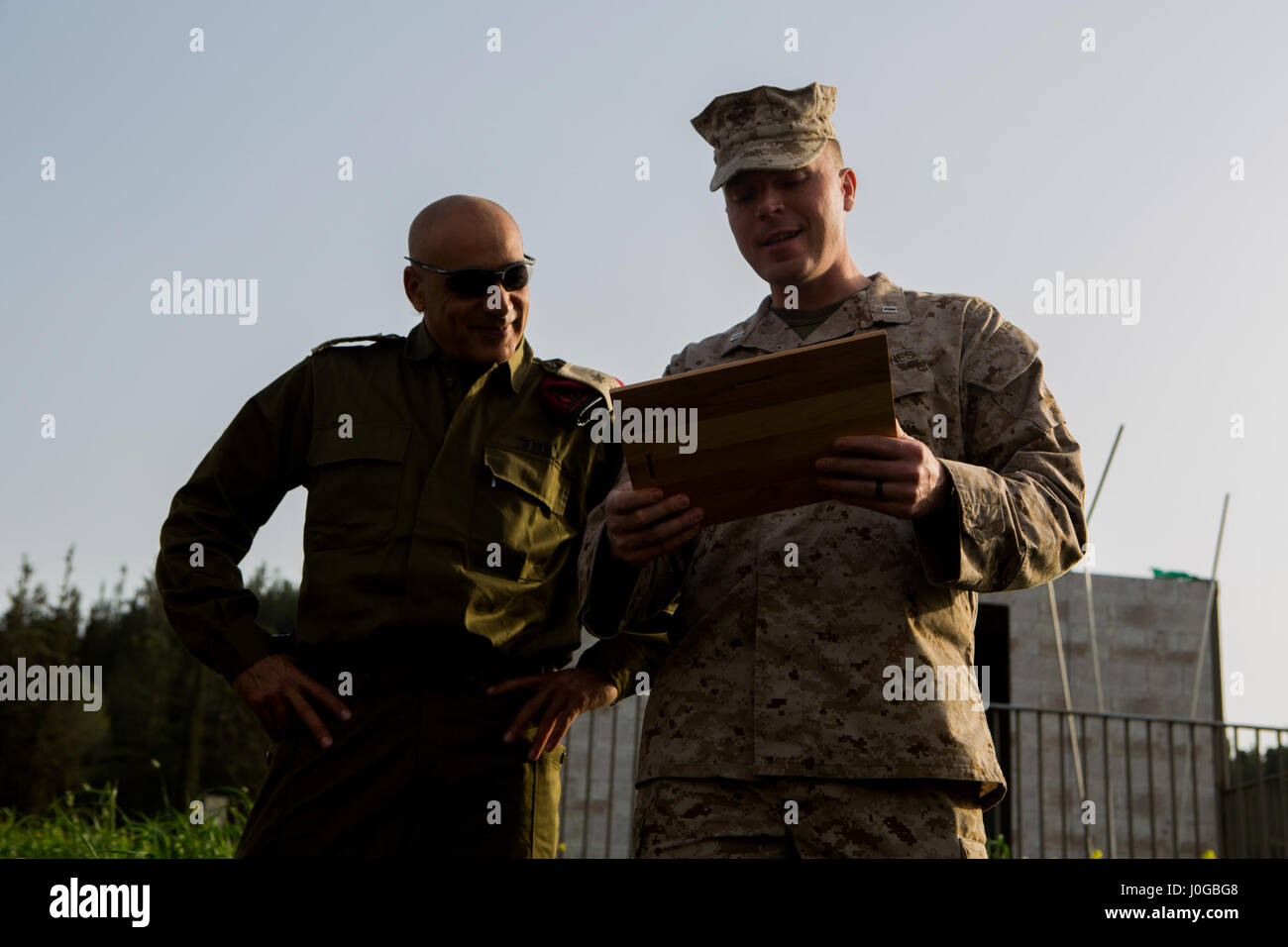 U.S. Marine Capt. Mark Edgar, the company commander of Marine ...