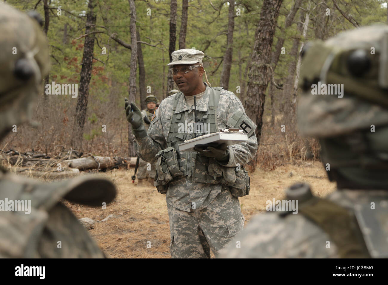 First Army observer coach/trainers from the 4th Cavalry Brigade prepare ...