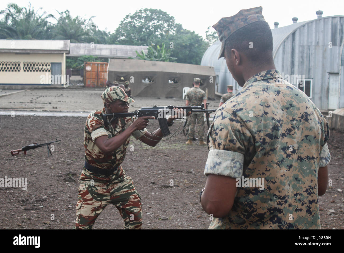 Lance Cpl. Christian Hall, a rifleman with Special Purpose Marine Air ...