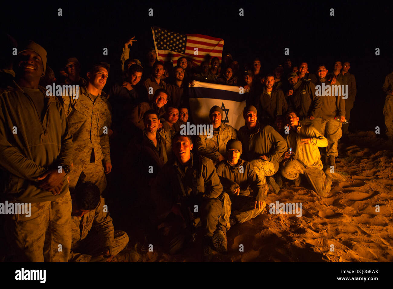 U.S. Marines and Israeli Defense Forces join together for an end-of ...