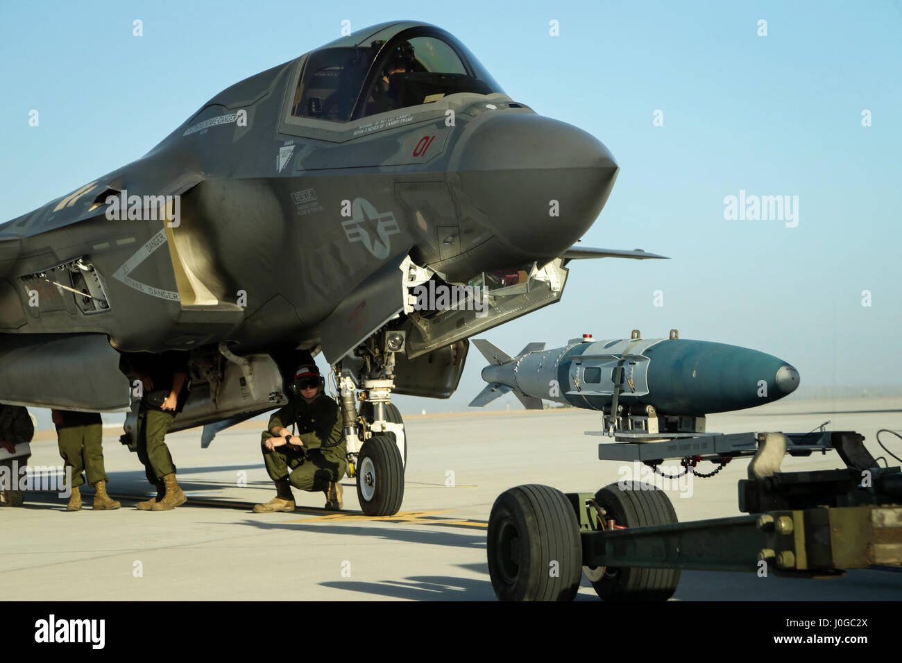 U.S. Marines with Marine Fighter Attack Squadron 211 (VMFA-211) and U.S ...