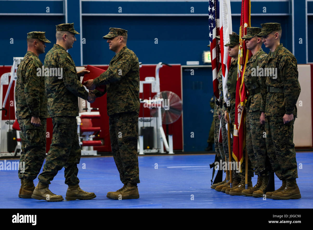 U.S. Marines with Combined Armed Training Center (CATC), III Marine ...
