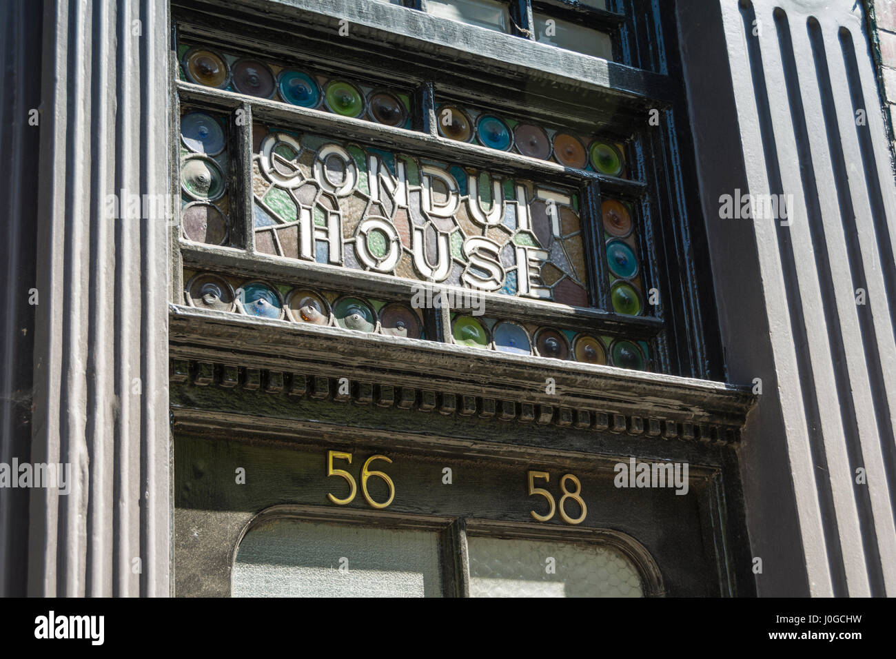 Conduit House on Lamb's Conduit Street in Bloomsbury, London, UK Stock ...
