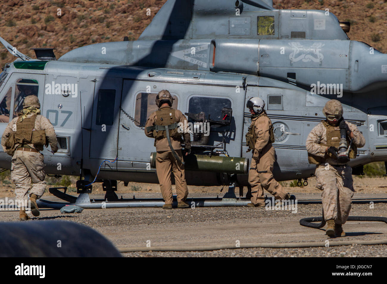 Marines, with Marine Wing Support Squadron 372, Marine Aircraft Group ...