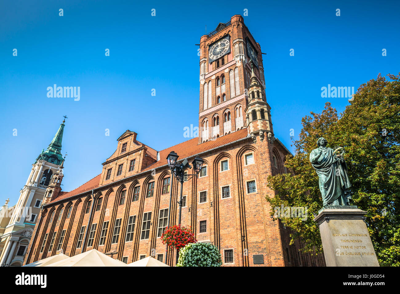 Torun town hall statue hi-res stock photography and images - Alamy