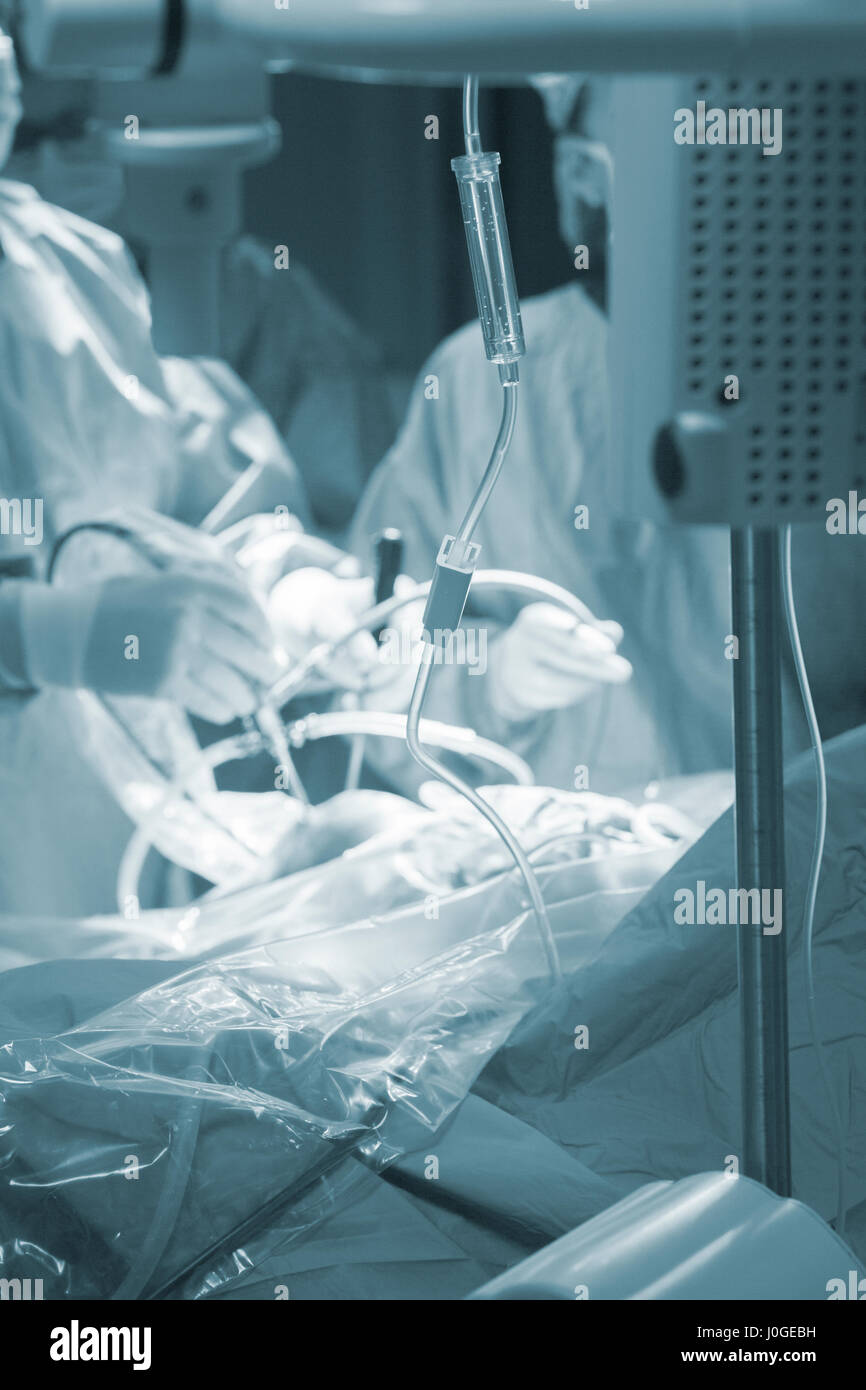 Knee keyhole surgery hospital arthroscopy operation medical procedure ...