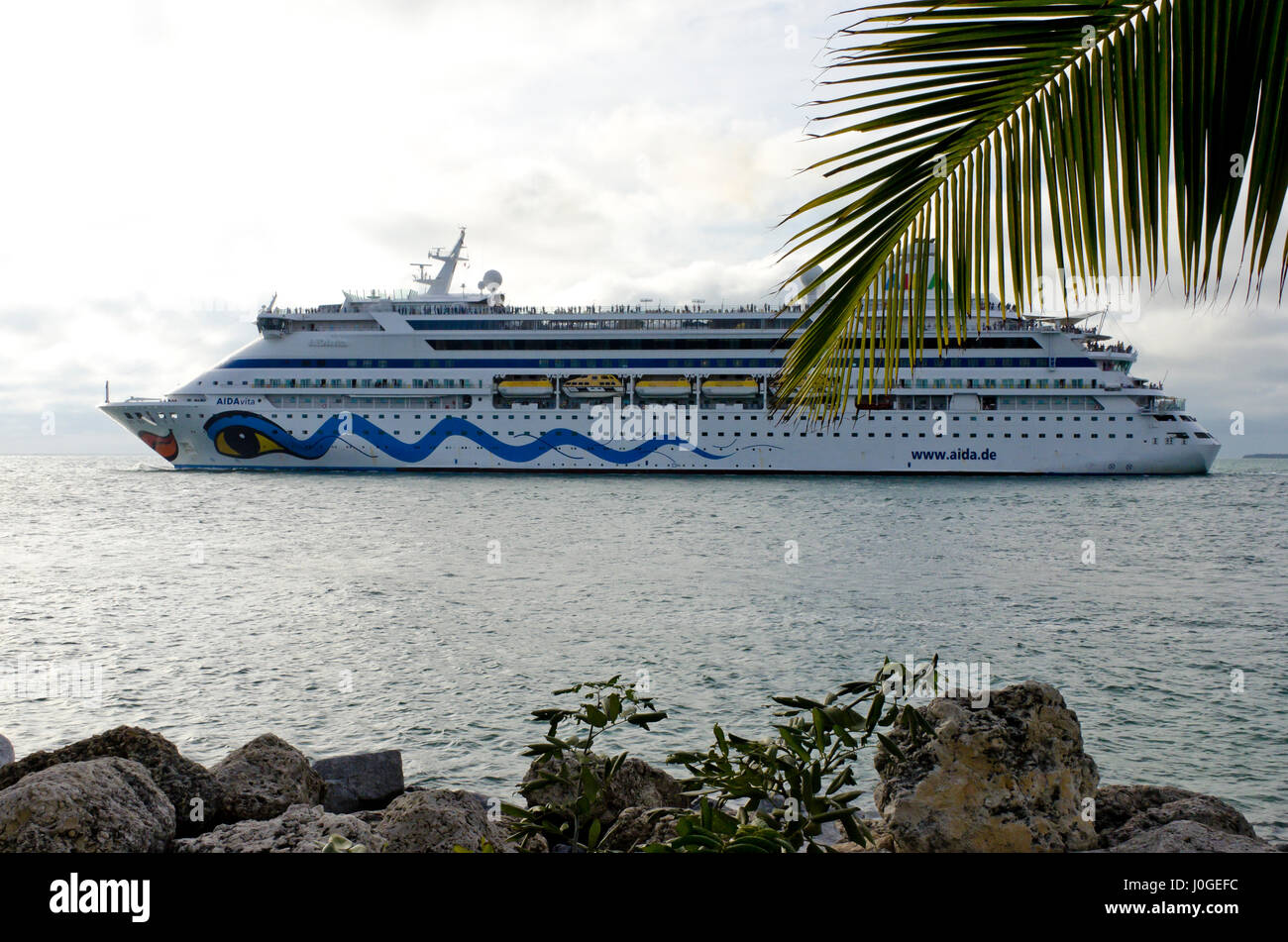 Cruise Ship, Key West, Florida, USA Stock Photo - Alamy