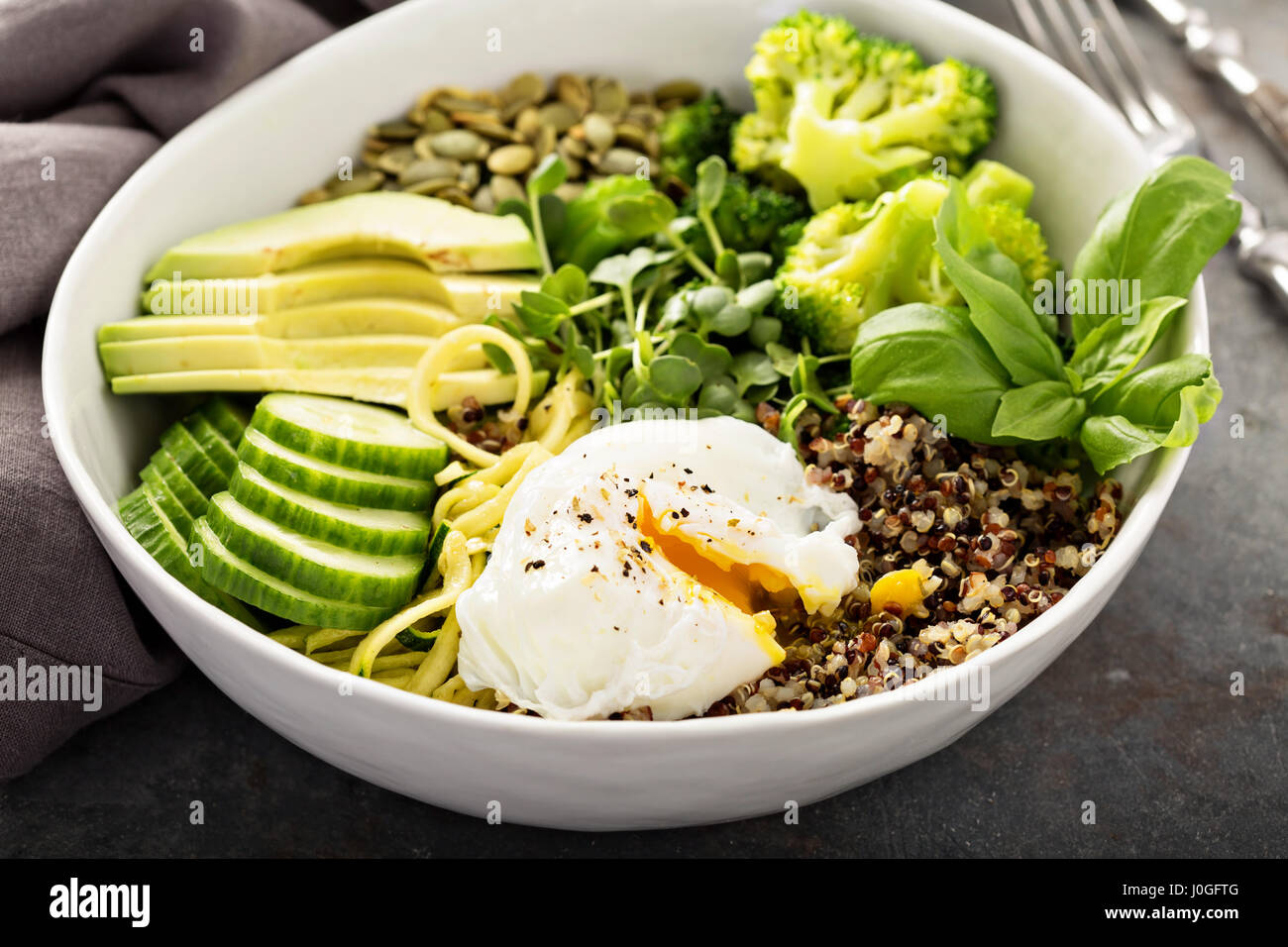 Healthy grain bowl hi-res stock photography and images - Alamy