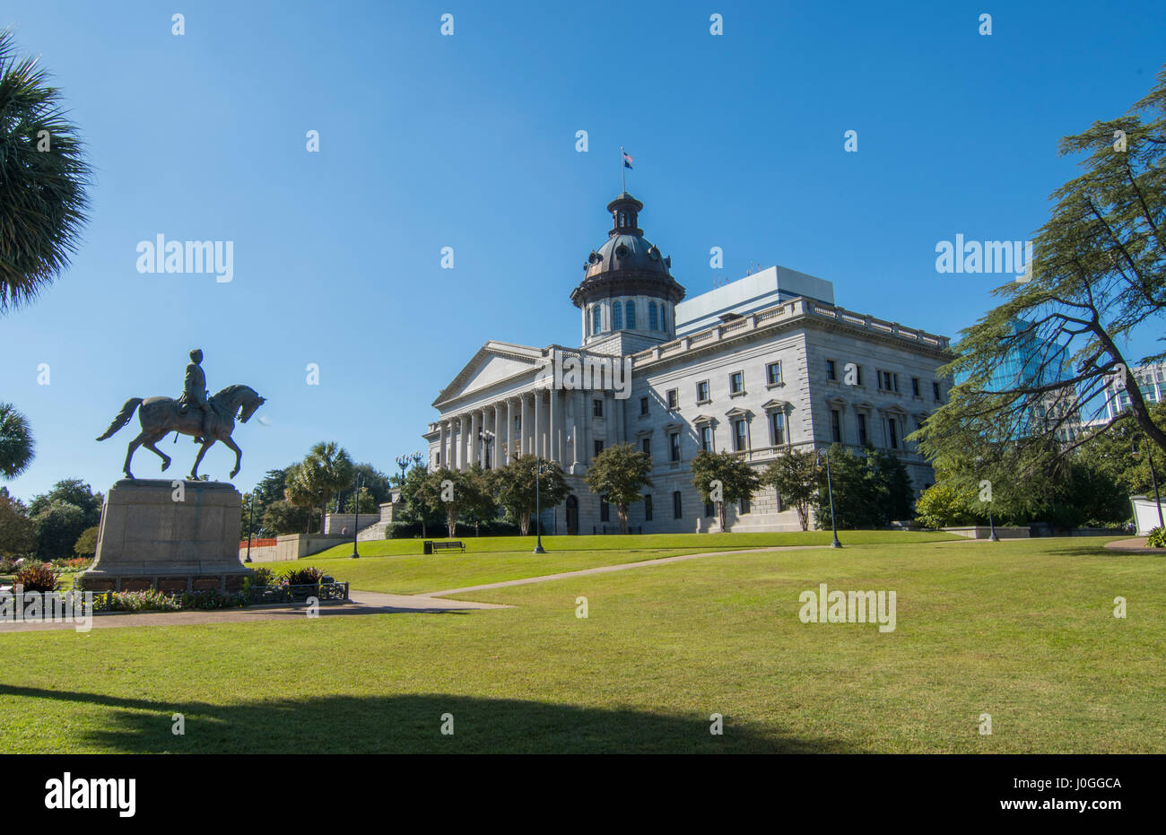 Main Street Anderson South Carolina Stock Photo - Alamy