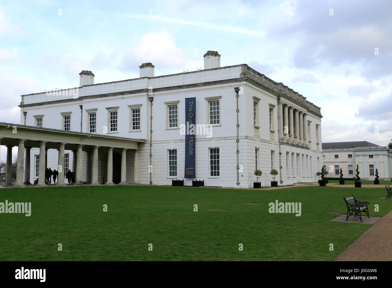 The National Maritime Museum, Queens House, Greenwich Park, London City ...