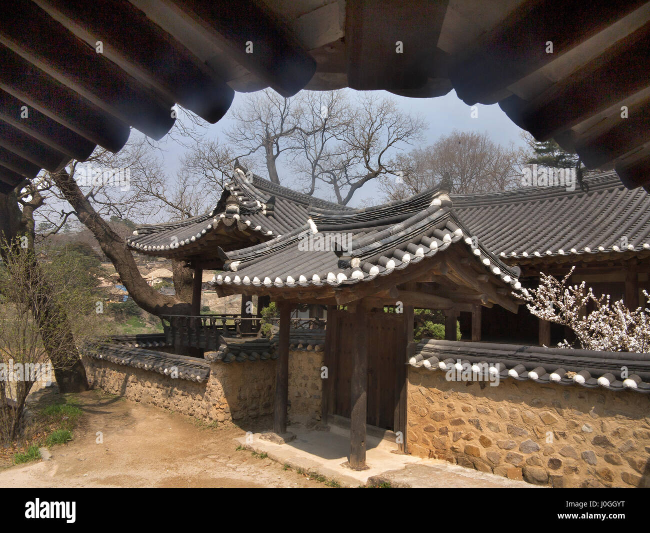Scenic view of Yangdong Village north Gyeongju South Korea Stock Photo ...