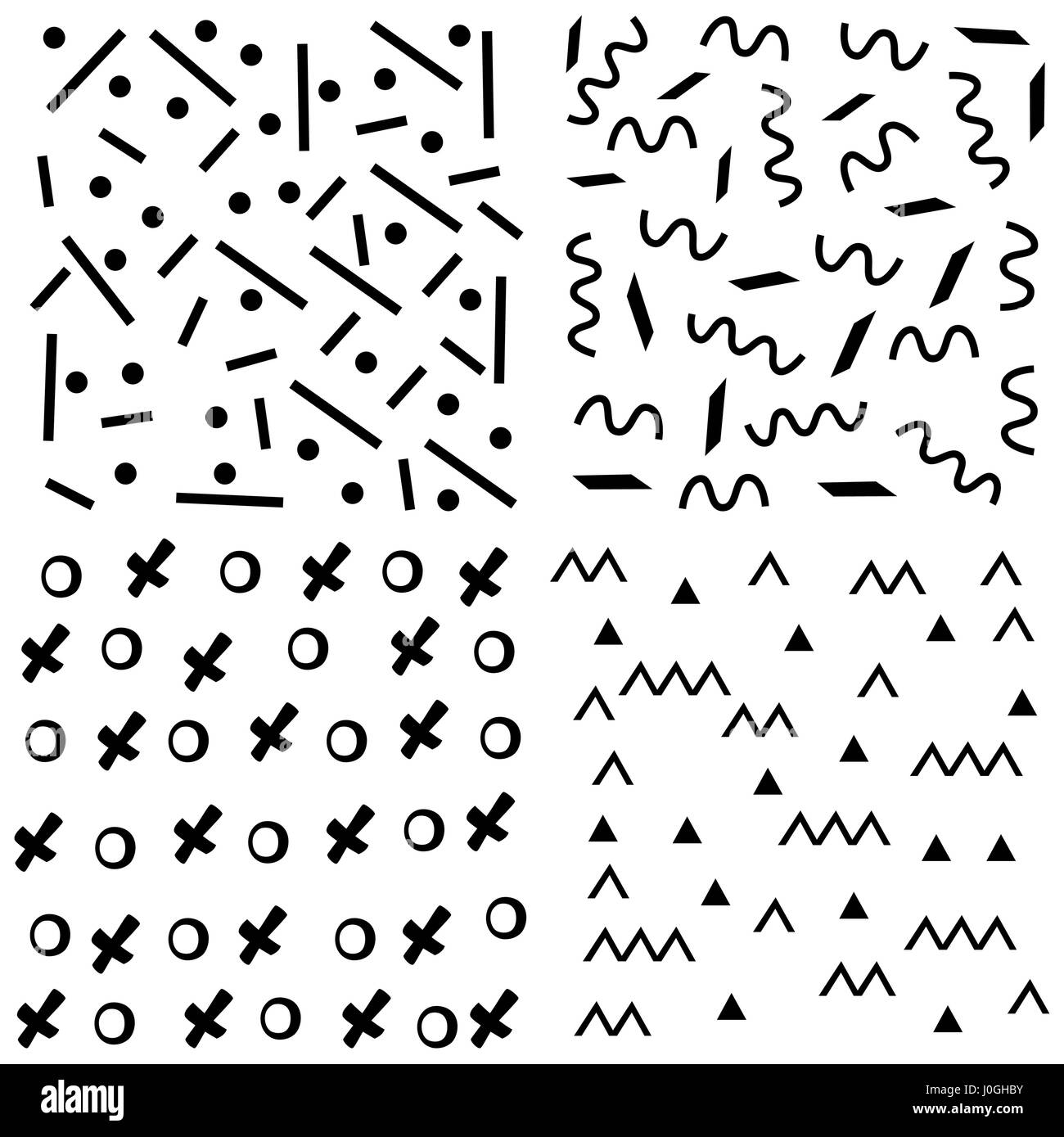 Design elements. Abstract line geometric background. i Stock Vector ...