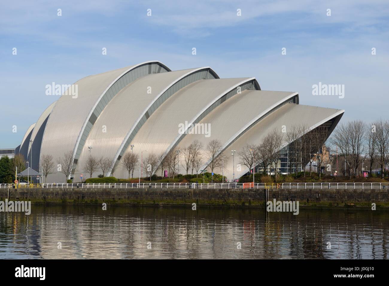 The Scottish Event Centre & Clyde Auditorium in Glasgow, Scotland, UK ...