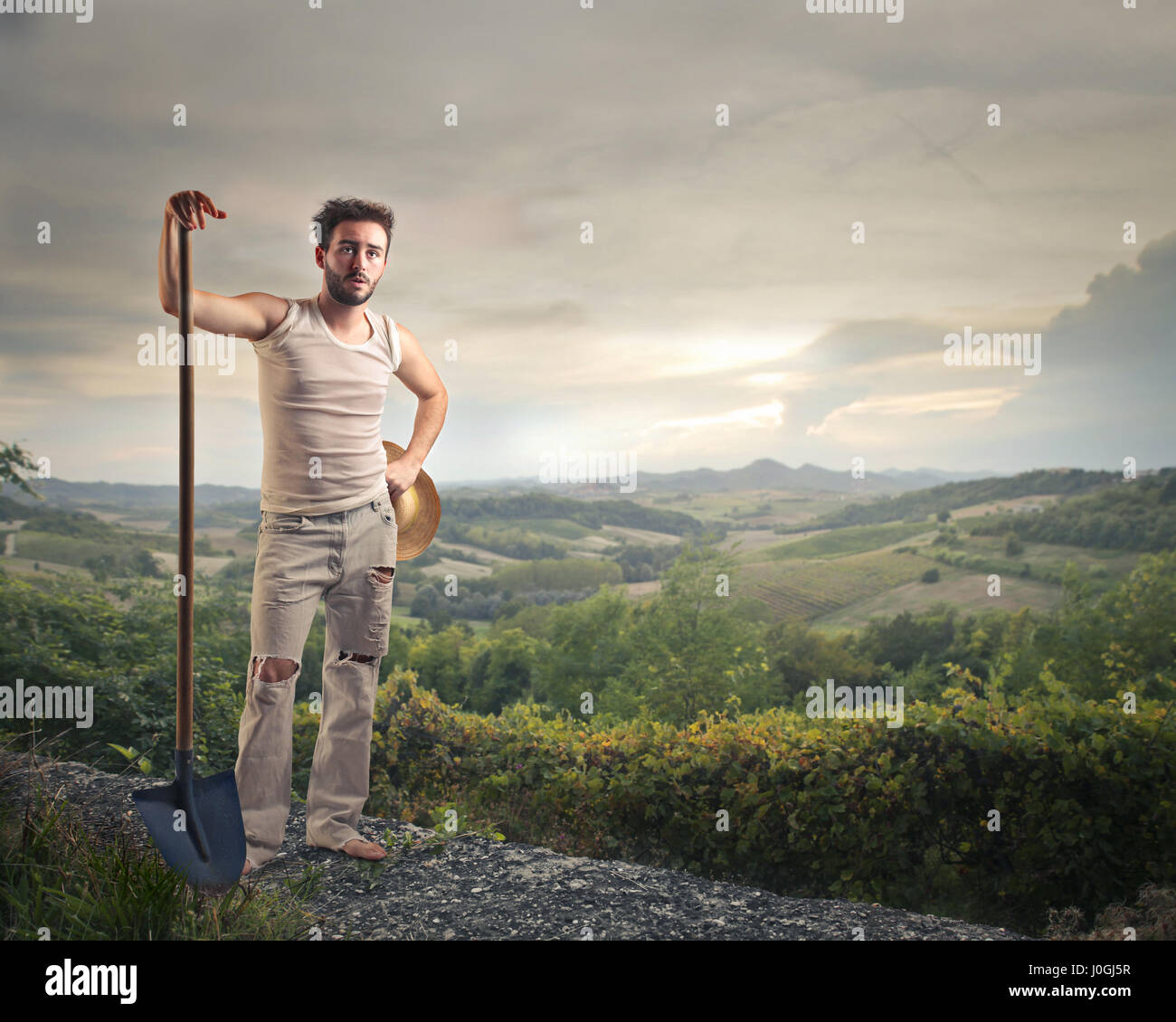 Face shovel hi-res stock photography and images - Alamy