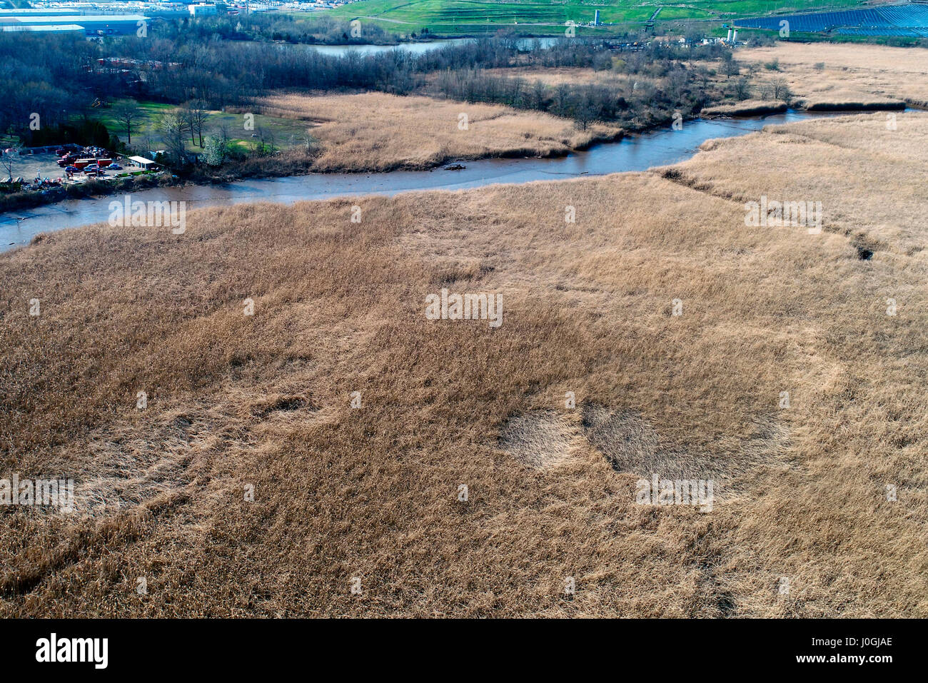 Salt marsh in area between hi-res stock photography and images - Alamy