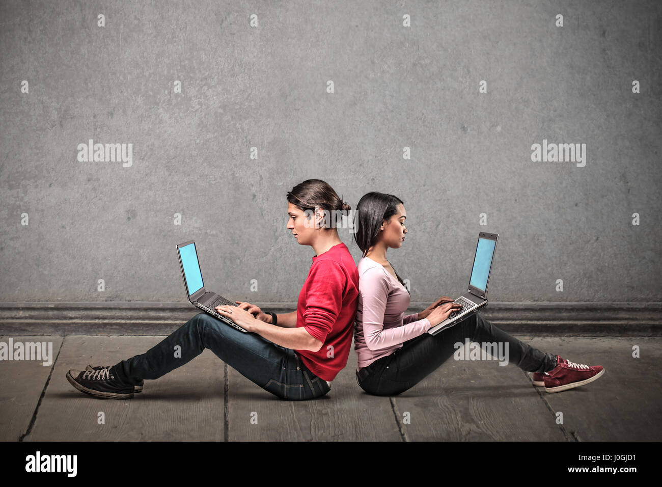 Laptop back hi-res stock photography and images - Alamy