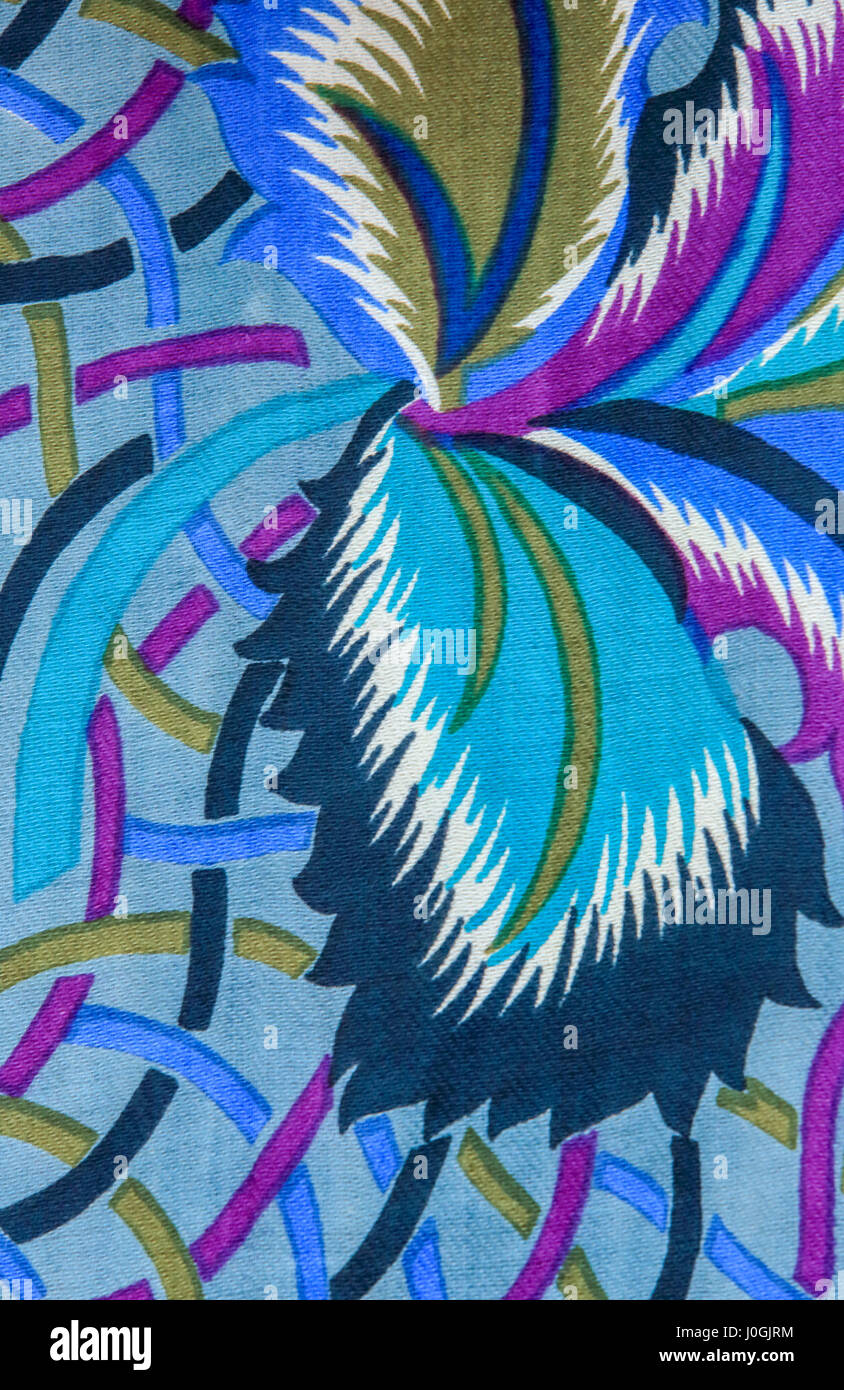 Texture painting on fabric. Nepalese batik, background Stock Photo - Alamy