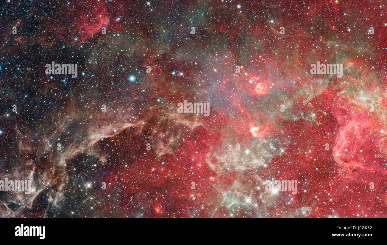 Galaxy in outer space. Elements of this Image Furnished by NASA Stock ...