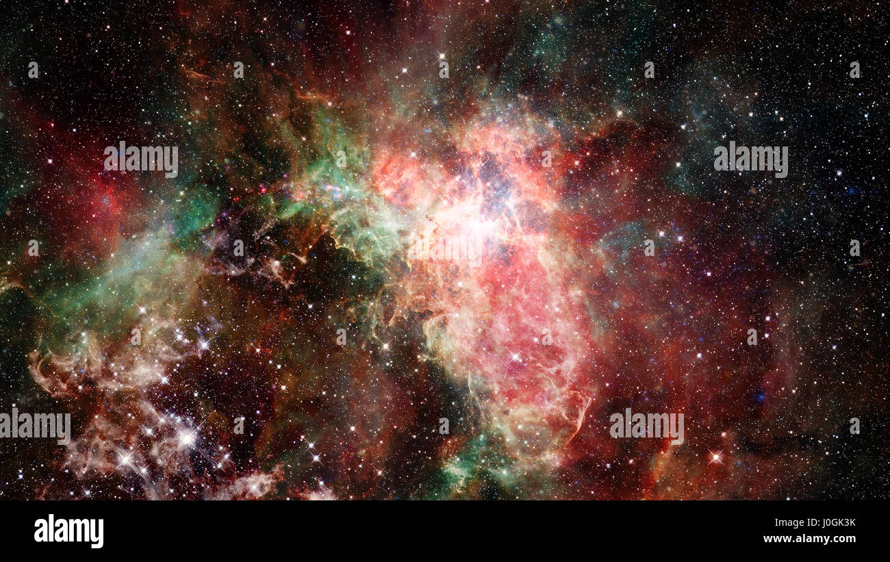 Galaxy in outer space. Elements of this Image Furnished by NASA Stock ...