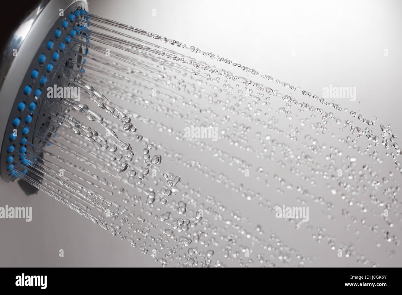 Shwer head and water drops Stock Photo - Alamy