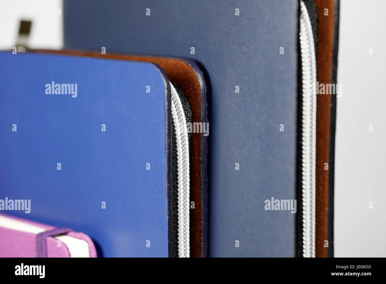 Notebooks isolated on white background Stock Photo - Alamy