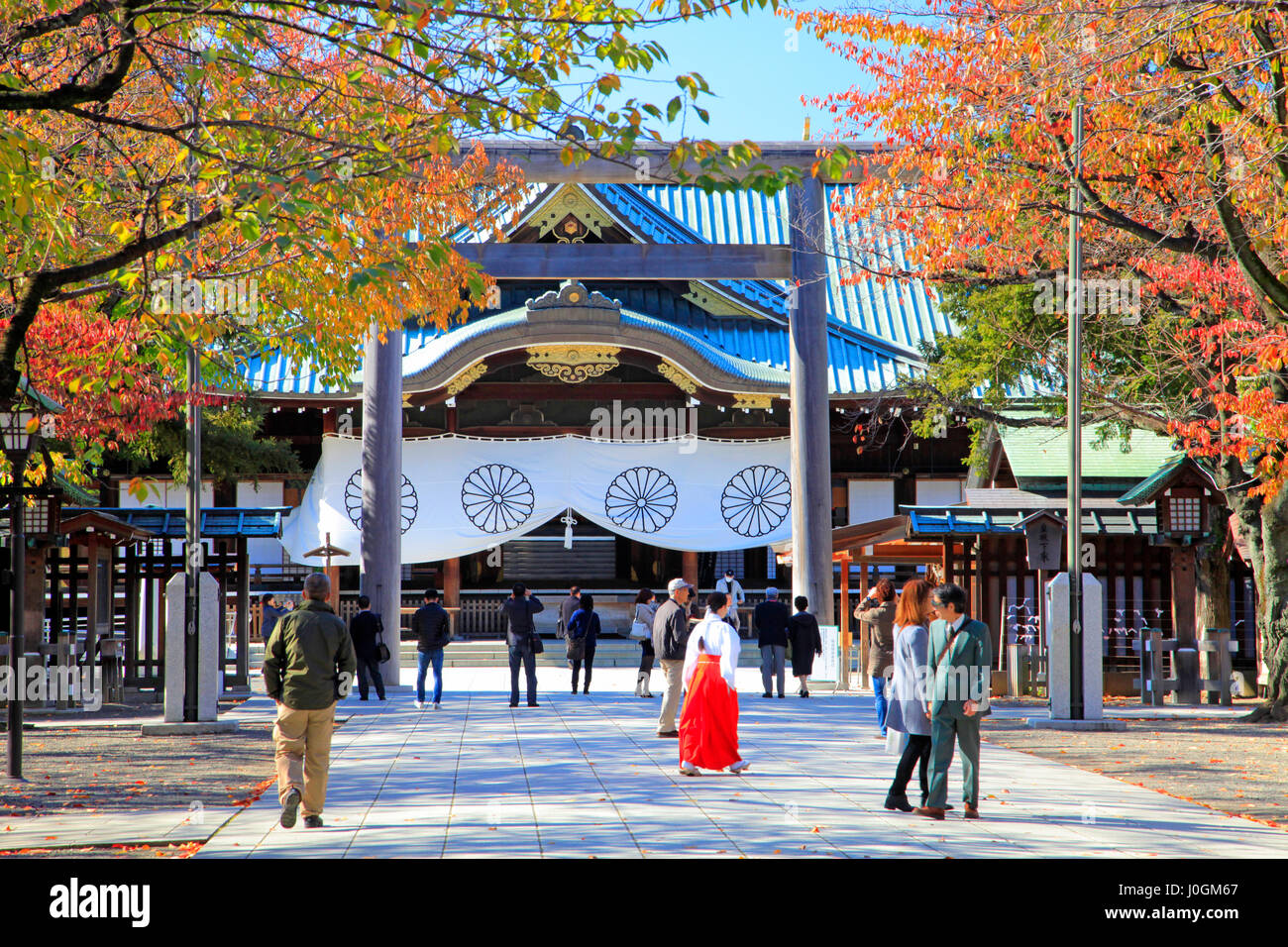 Yasukuni Shrine Tokyo Japan Stock Photo - Alamy