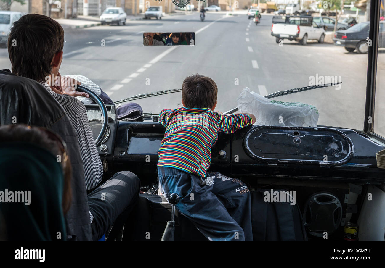Mini bus driver hi-res stock photography and images - Alamy