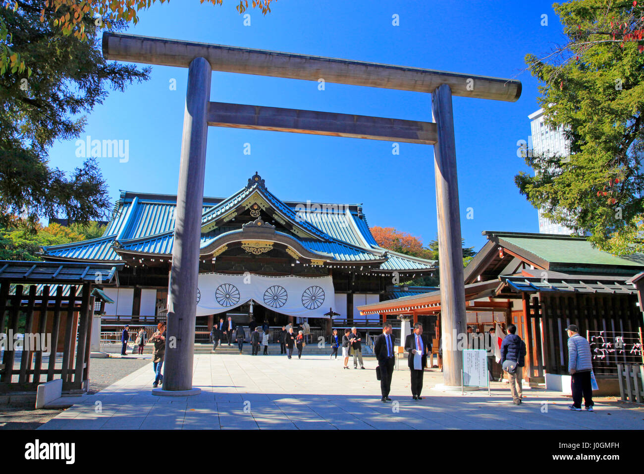 Yasukuni Shrine Tokyo Japan Stock Photo - Alamy