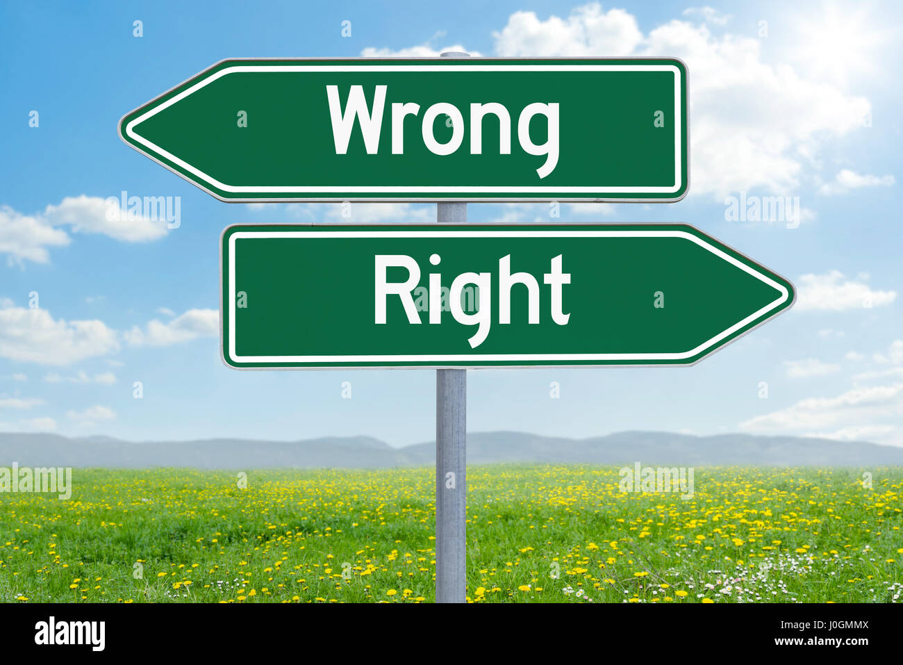 Wrong Correct Stock Photos & Wrong Correct Stock Images - Alamy