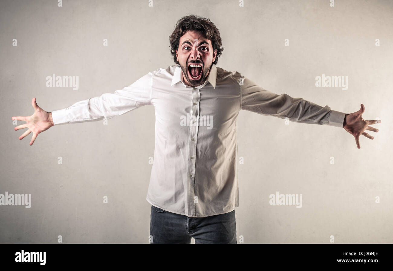 Angry man hi-res stock photography and images - Alamy