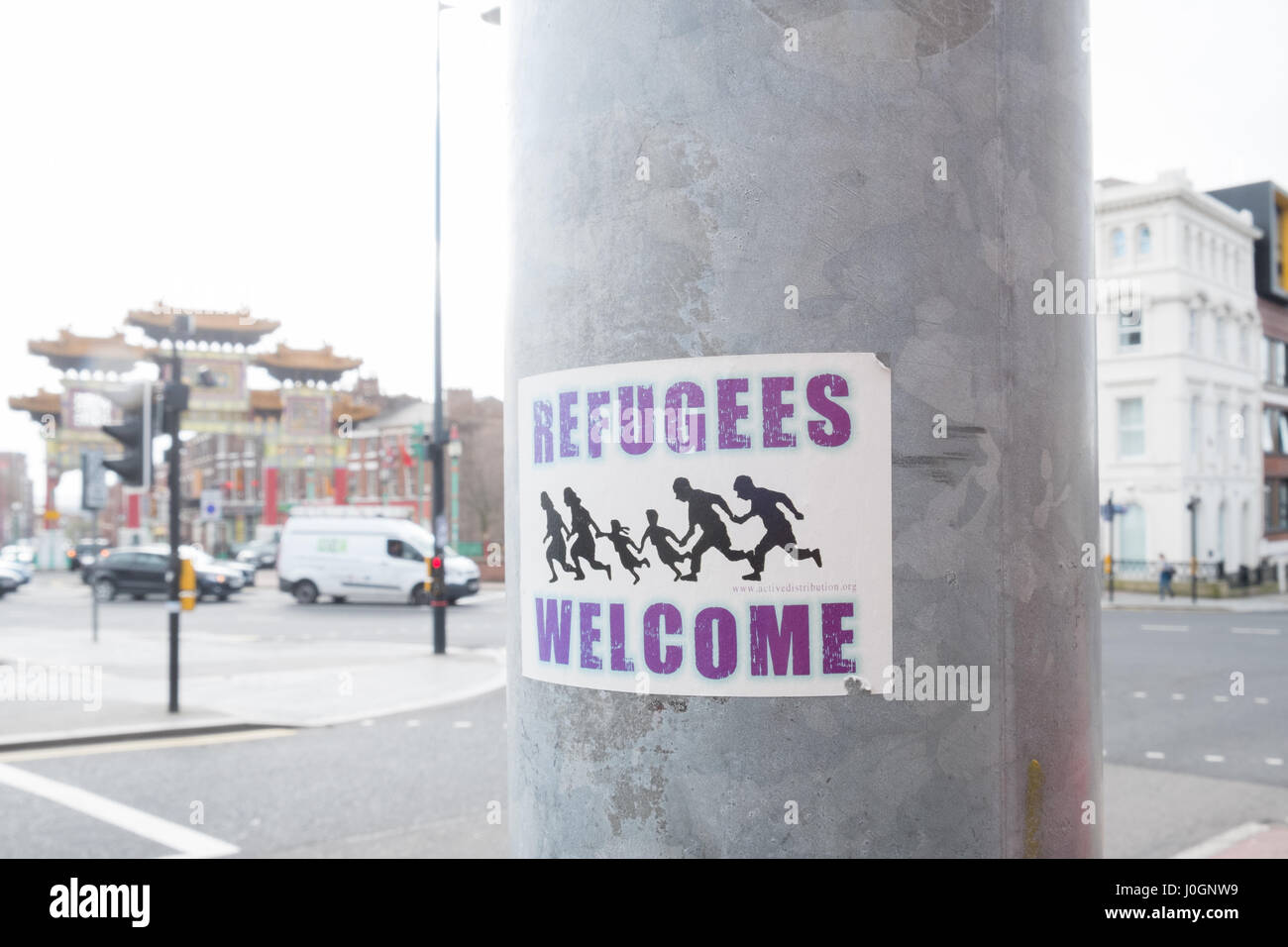 Welcome to liverpool sign hi-res stock photography and images - Alamy